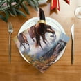 Running Horse Cloth Napkins Set of 1,20x20 Inches Napkins Cloth ...