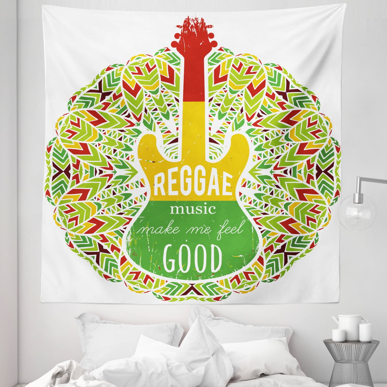 Rasta Tapestry, Reggae Music Makes Me Feel Words Jamaican Island ...