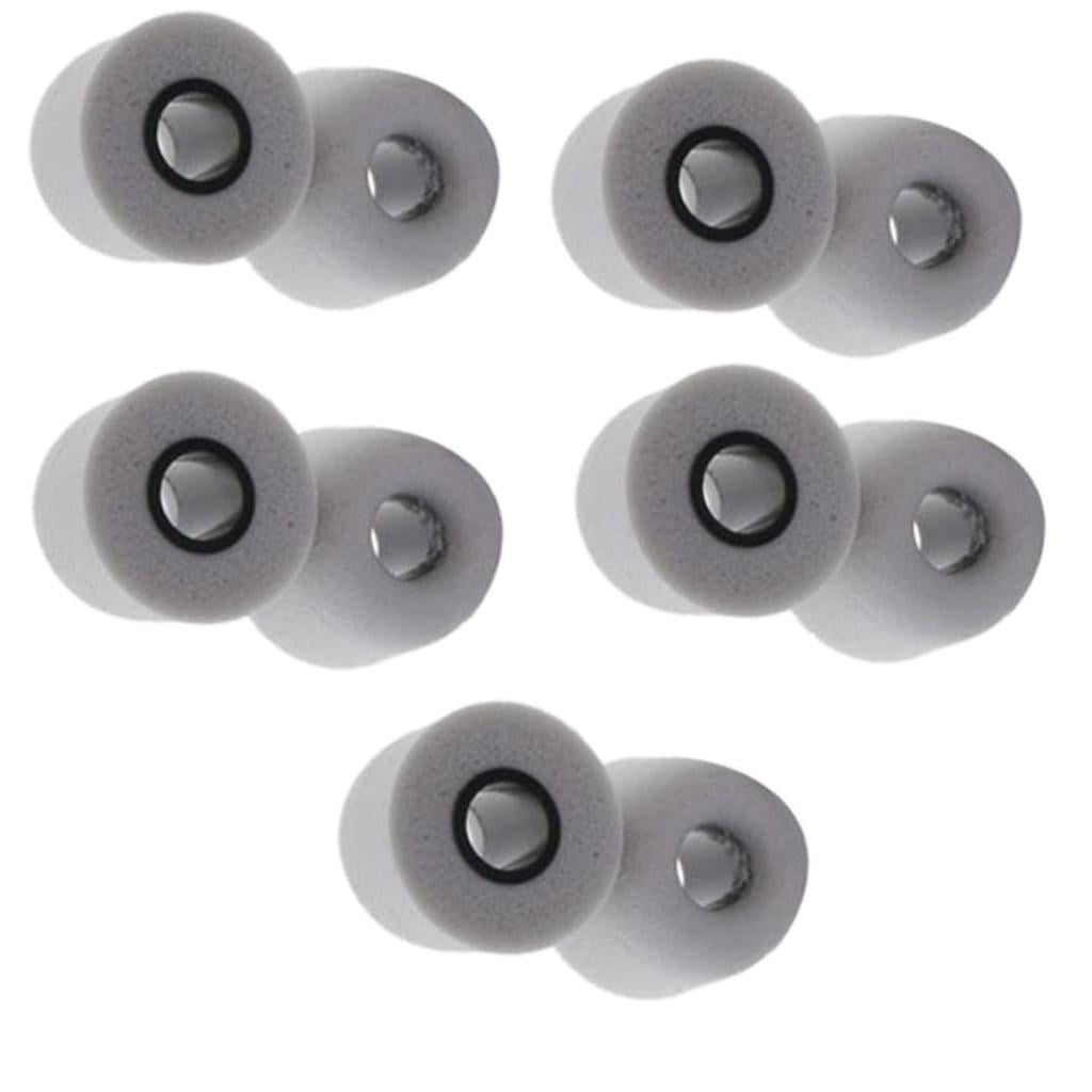 10 Pieces Memory Foam Earphone Tips for Most Earphones, Noise ...