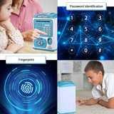 Oenbopo Digital Plastic Savings Coin Counter, Electronic Mini ATM Money ...