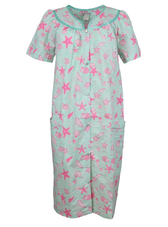 Womens Snap Front Duster