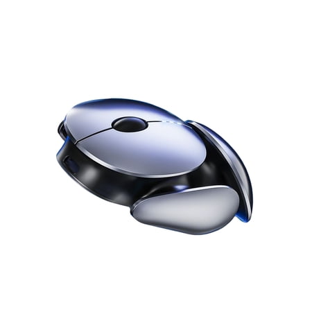 Redempat X2 Metal 2.4G Rechargeable Mouse Mute 4 Gears DPI Battery ...