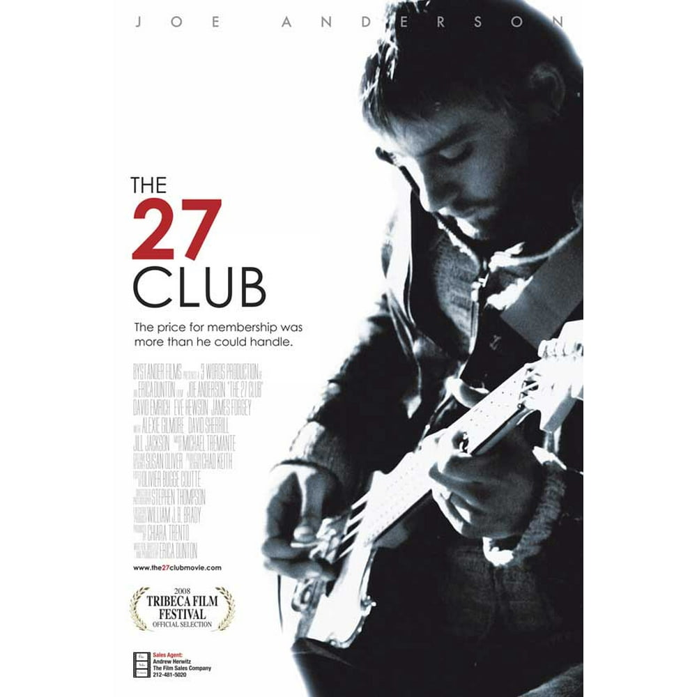 The 27 Club - movie POSTER (Style A) (11" x 17") (2008) - Walmart.com ...