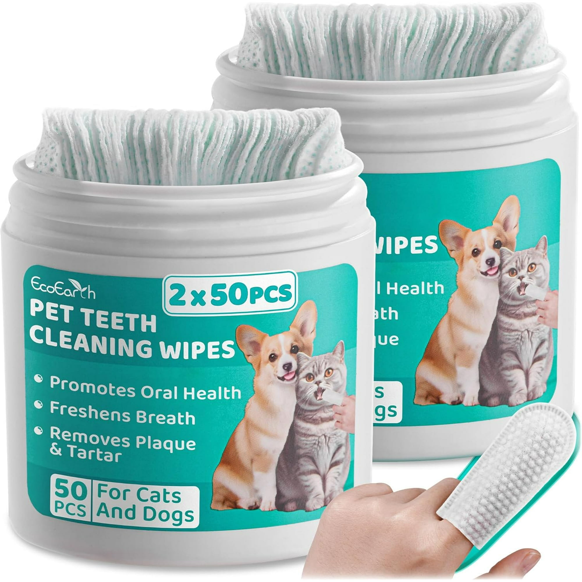 Click here for Salafire Premium Teeth Cleaning Wipes For Dogs & C... prices