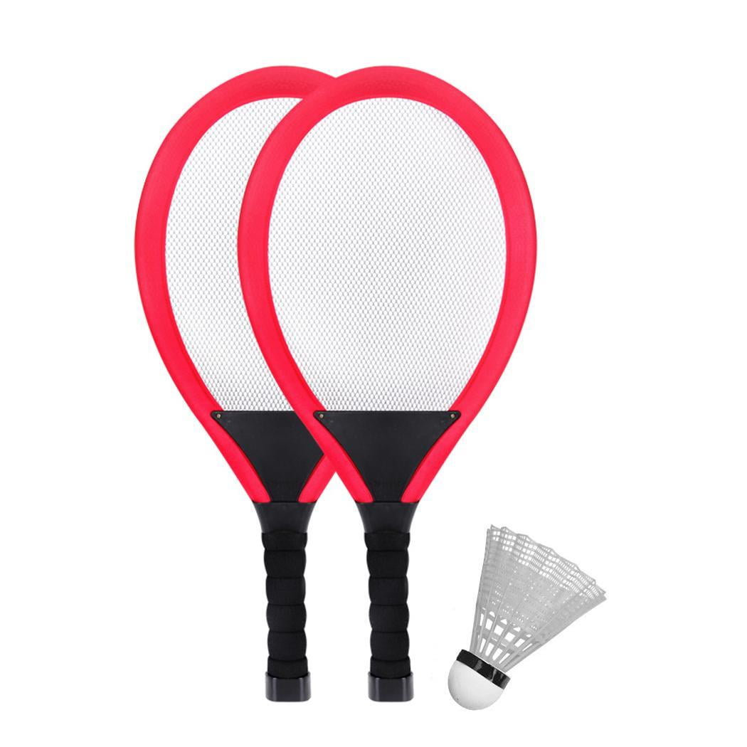 1 Pair x Rackets and 1 x Badminton Fashion LED Luminous Badminton ...