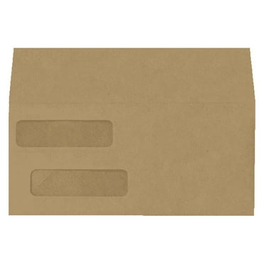 Office Depot Double-Window Envelopes, #9 (3 7/8in. x 8 7/8in.), White ...