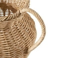 Better Homes & Gardens 9" Faux Wood Rattan Pitcher Vase - Walmart.com