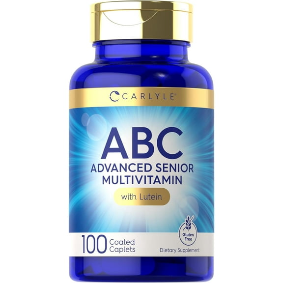 Geri-Care Thera-Tabs M, Multivitamin with Minerals Supplement, Caplets ...