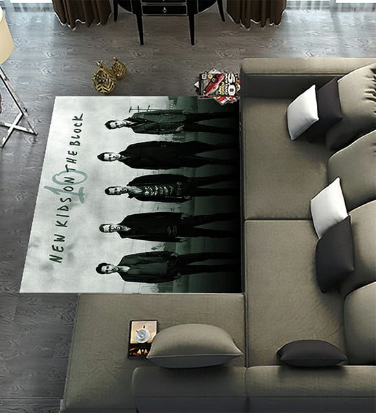 DEYOU New Kids On The Block NKOTB Pop Music Band Flag Area Rugs 6 x 9ft ...