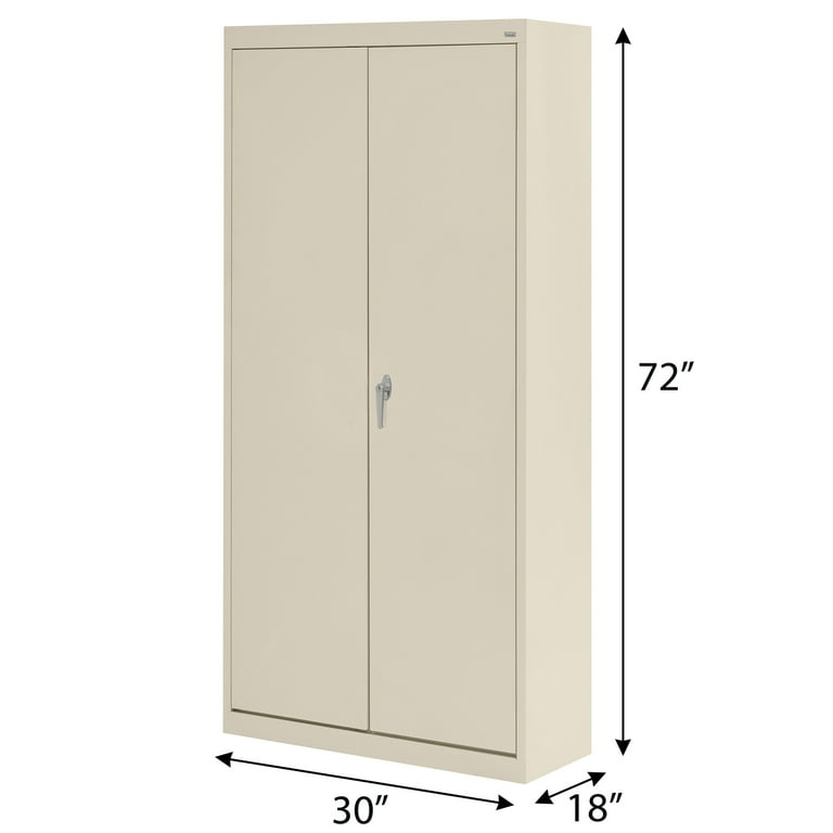 Storage Cabinet 30in.Wx18in.D Putty Sandusky VF31301872 07