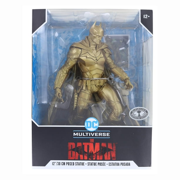 DC Multiverse The Batman 12 Inch Figure | Gold Variant - Walmart.com