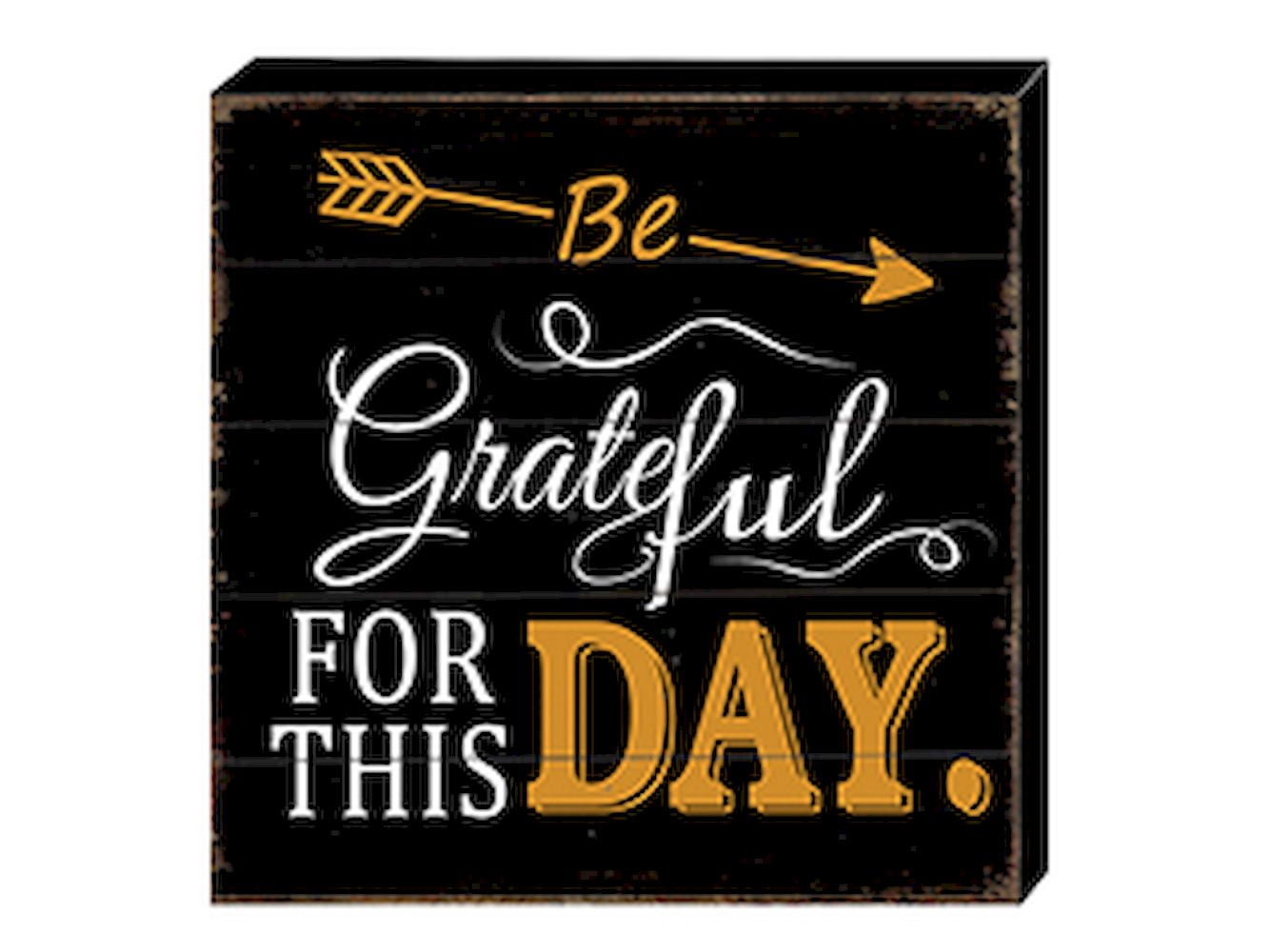 "Grateful Day" Wooden Vintage" Wooden Sign - Walmart.com