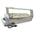 INTBUYING 5-Pan Food Warmer Commercial Buffet Food Warmer Stainless ...