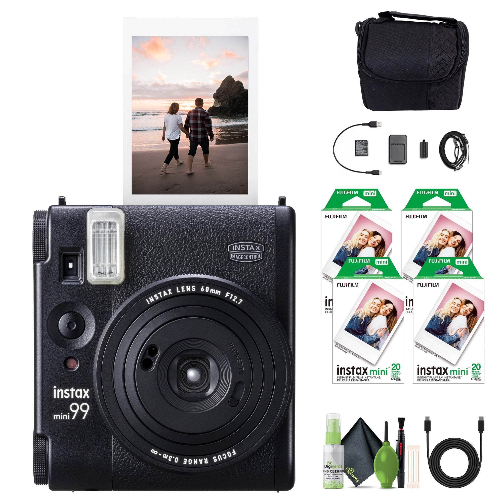 Paquete de cámara de película instantánea analógica Fujifilm Instax ...