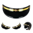 3 Snap-Button for Motorbike Up Wind Lens for Standard 3-Snap Open Face ...