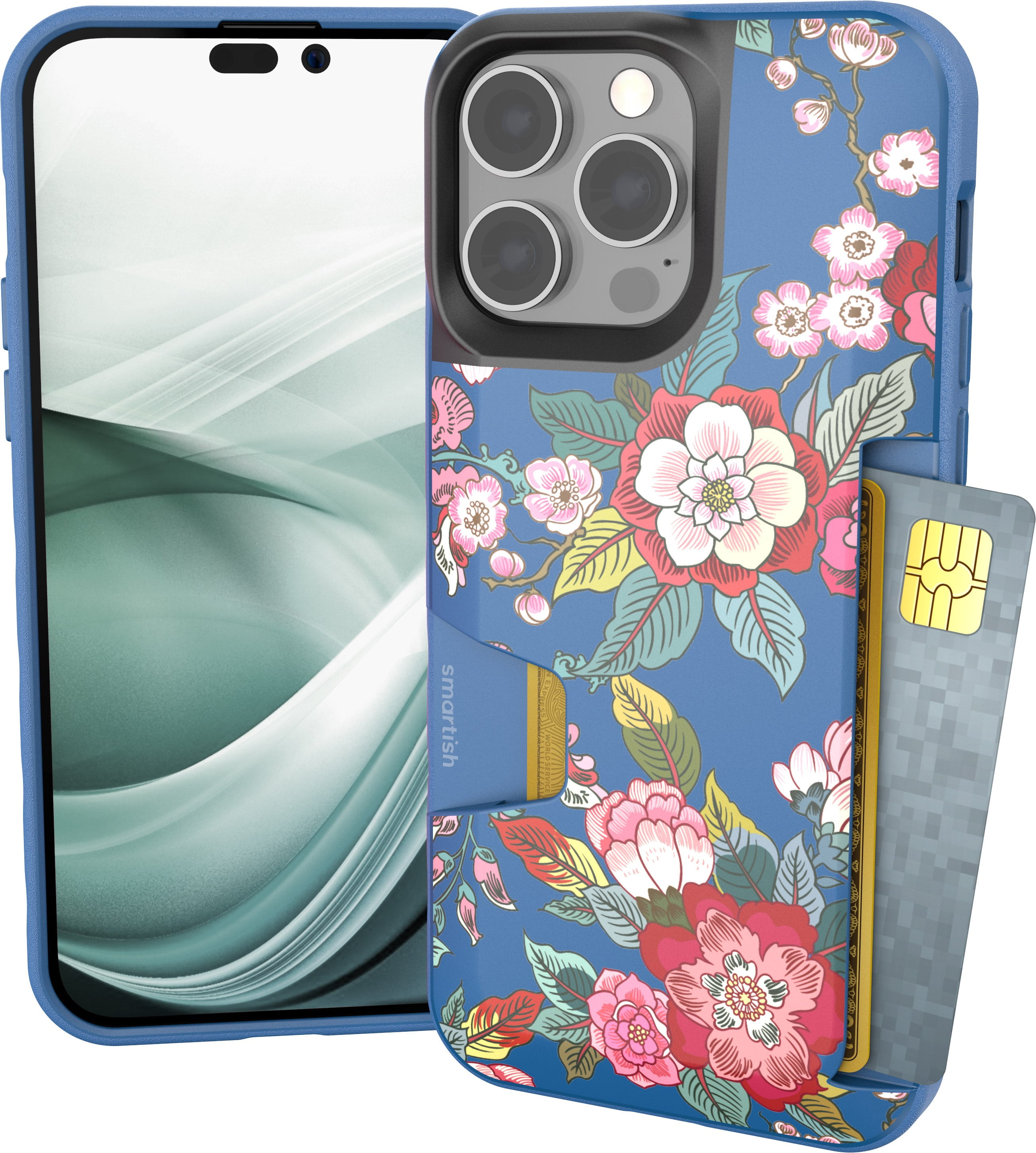 Smartish Wallet Slayer Vol. 1 iPhone 14 Pro Max Case - Slim, Protective ...