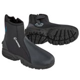 Rapido Boutique Collection Propel 6mm Neoprene Wetsuit Zippered Hard Sole Boot, Scuba Diving ...