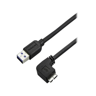 StarTech.com 1m 3 ft Slim Micro USB 3.0 Cable - M/M - USB 3.0 A to ...