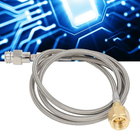 CO2 Refilling Connector, Long Hose Soda Refill Adapter Low Permeability ...