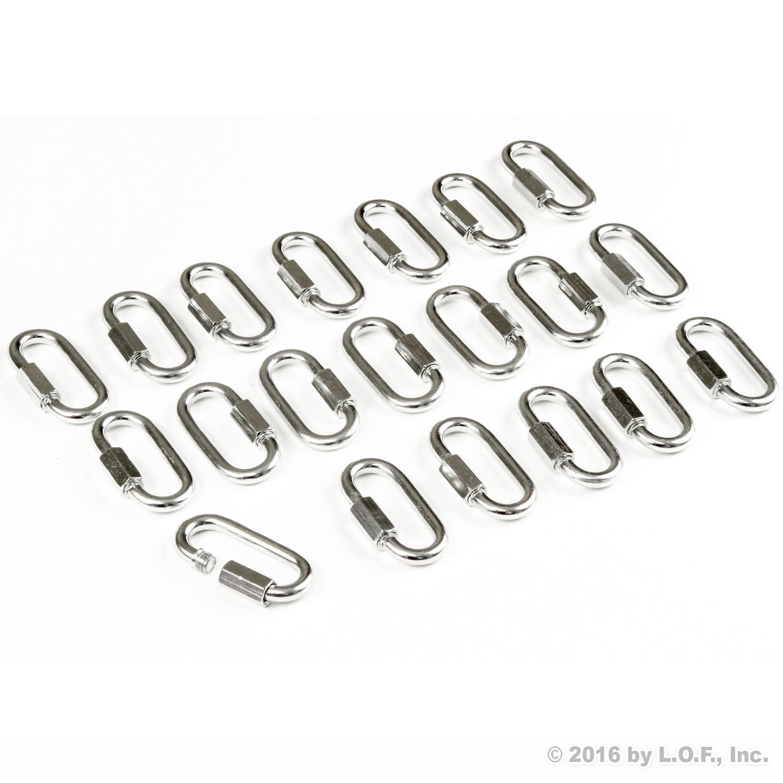 Red Hound Auto 20 Quick Link Chain Rope Cable Strap Connector Rigging 1 ...