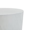 Margot Light Grey Faux Plaster Indoor / Outdoor Concrete Stool ...