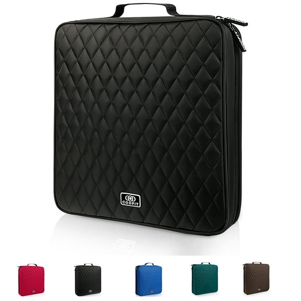 CD Case 160 Capacity Nylon Heavy Duty DVD Holder CD Organizer CD ...