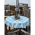 Dinosaur Riding Bike Round Outdoor Tablecloth with Umbrella Hole ...