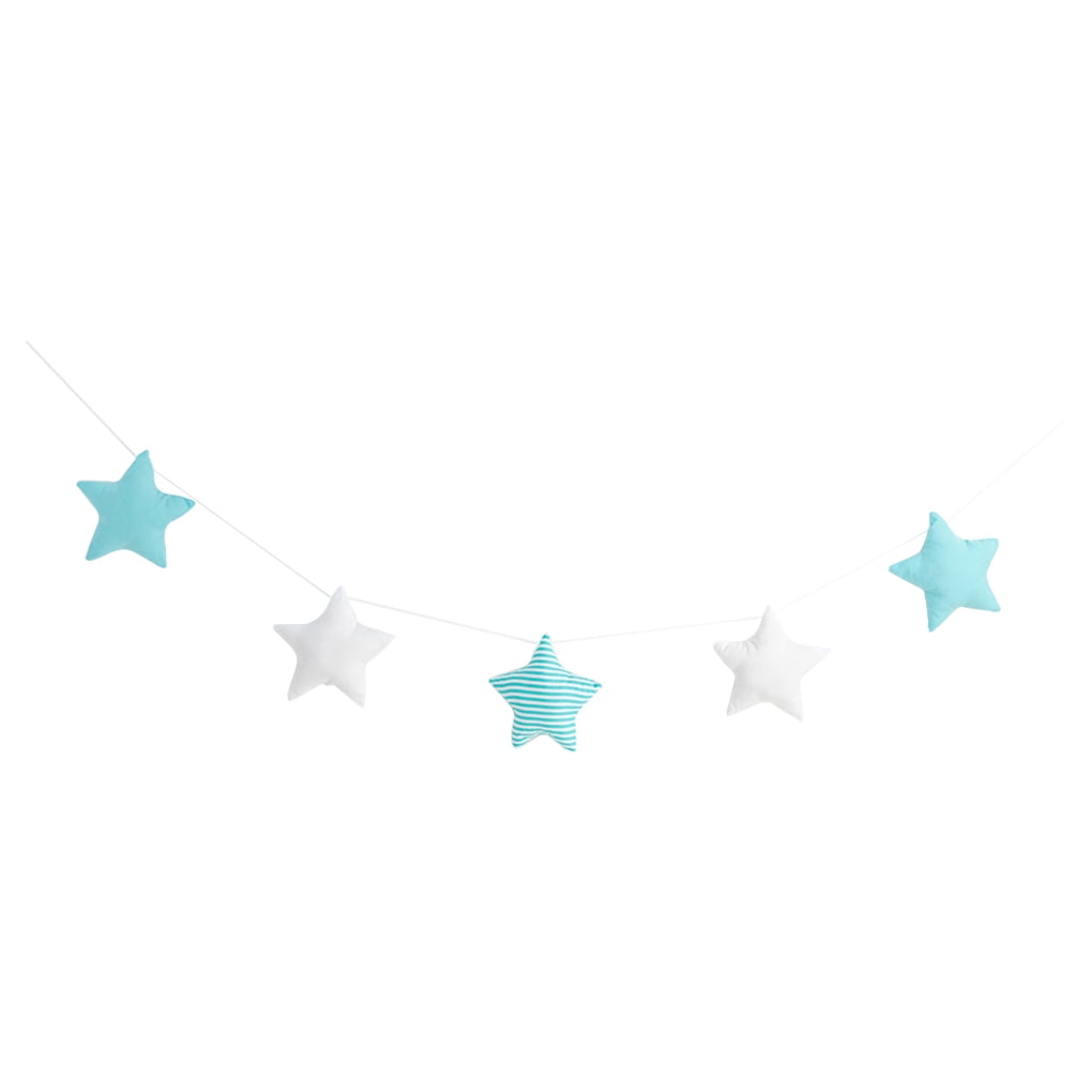 Wall Hanging Star String Decor Kids Room Bedroom Wall Banner Cotton ...