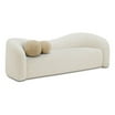 Meridian Furniture Kali Pink Faux Shearling Teddy Fabric Sofa - Walmart.com