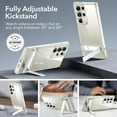 SHILIU-for Samsung Galaxy S24 Ultra Phone Case, 3 Stand Modes Kickstand ...