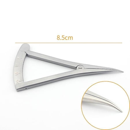 Stainless Steel Eye Measurement Gauge Double Eyelid Surgery Tool Eyelid ...