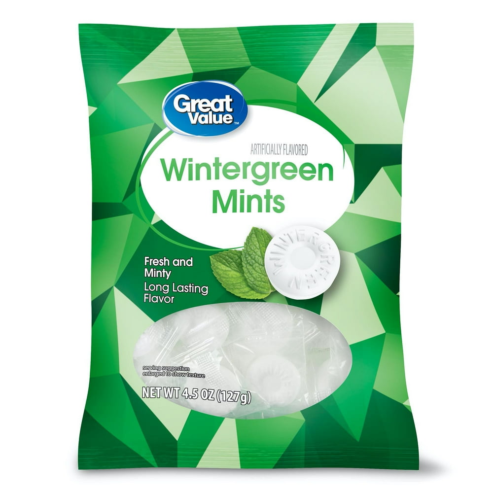 Great Value Wintergreen Mints, 4.5 oz - Walmart.com - Walmart.com