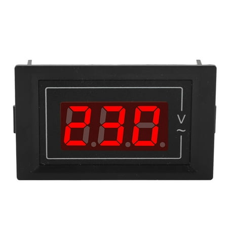 AC Voltage Display Meter, AC60-500V Digital Multimeter 1 Phase Direct ...