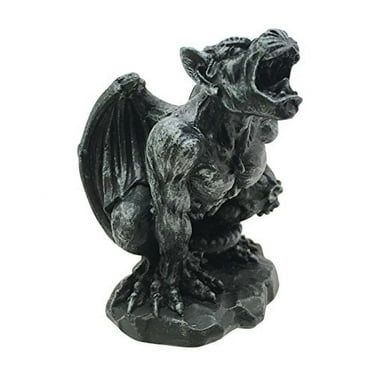 2.5 Inch Miniature Evil Gargoyles Resin Statue Figurines, Set of Two ...