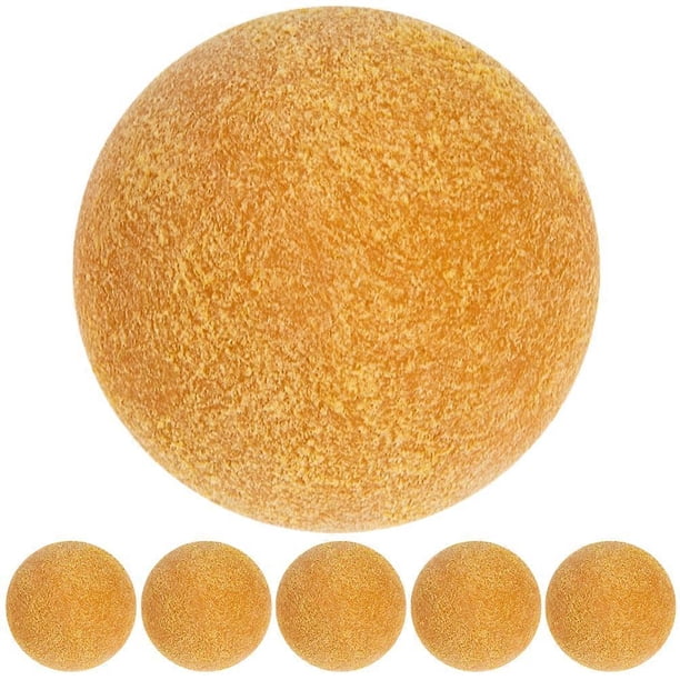 6Pcs Mini Foosball Balls Table Foosball Soccer Replacement Footballs ...