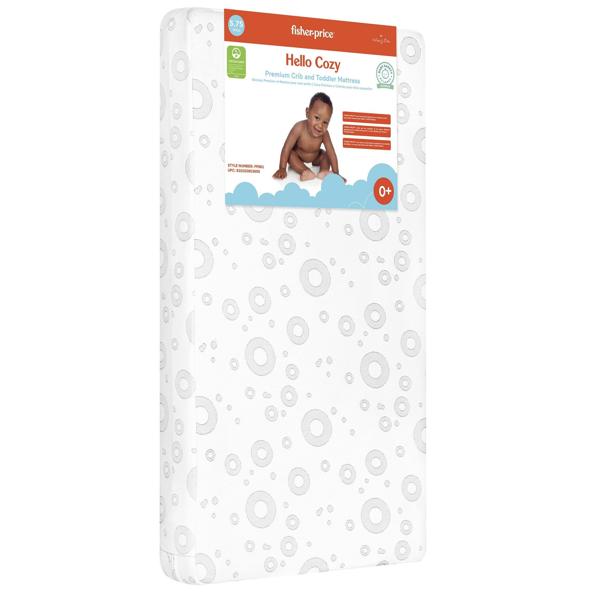 Click here for Fisher Price Hello Cozy Mattress By Dream On Me prices