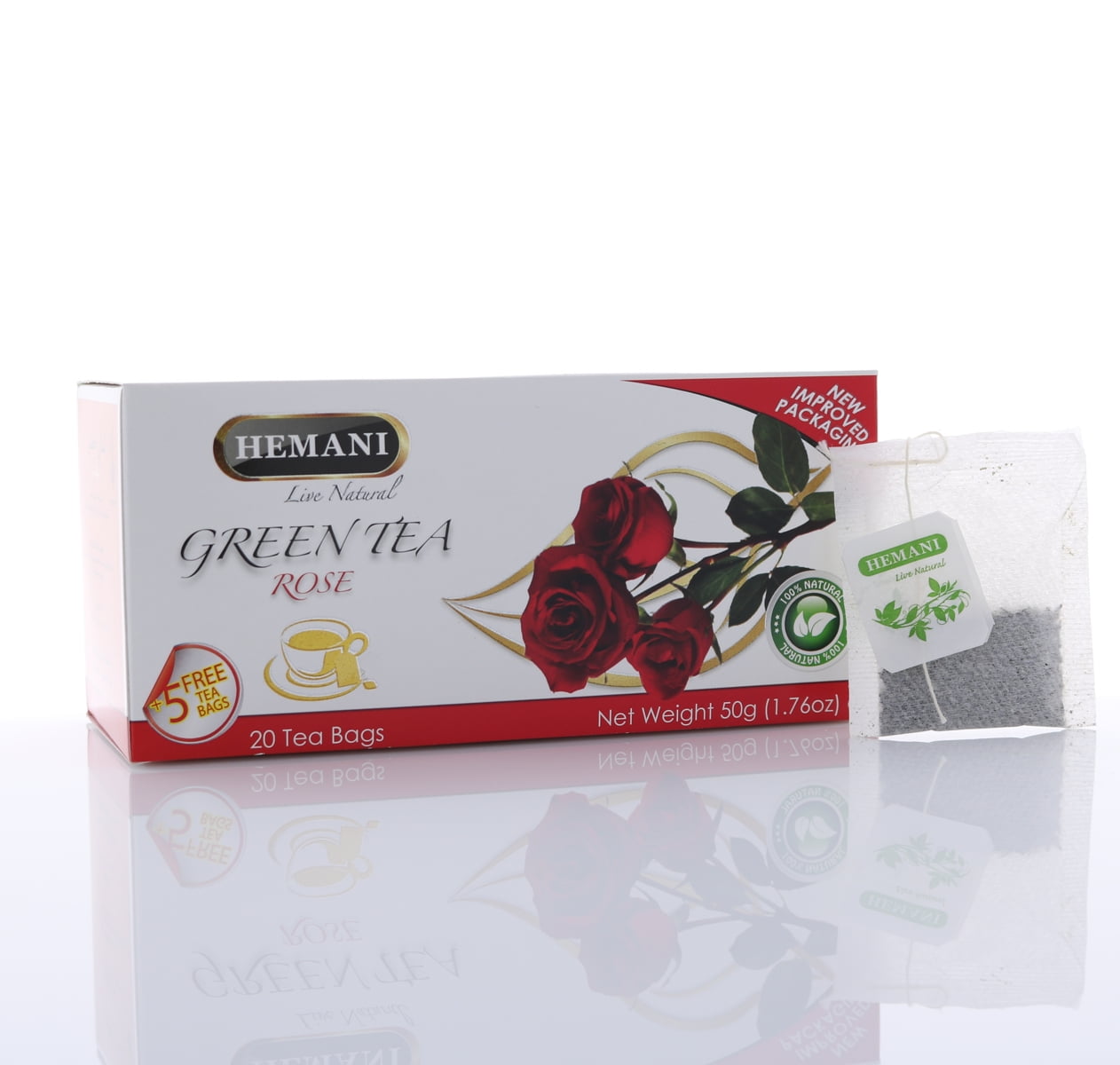 HEMANI Green Tea Rose 40g - Walmart.com