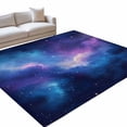 Area Rug 3x5ft, Natural Modern Starry Sky Washable Rugs for Living Room ...