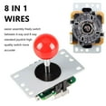 4 Player Classic DIY Arcade Joystick Kit Parts USB Encoder To PC ...