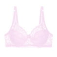 Hipattires Bras for Women Plus Size No Wire Breathable Pink Everyday ...