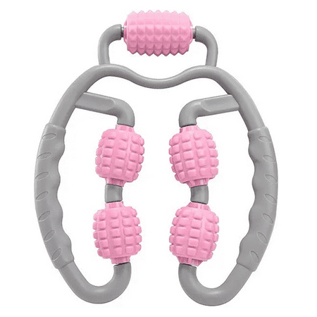 Muscle Massager, Ring Foam Massage Roller Clamp,Handheld Leg Massager ...