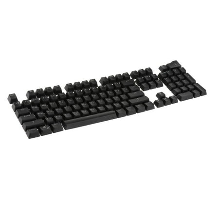 104 Set Backlit Translucent Font Switches Mechanical Gaming Keyboard ...