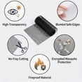 24" x 48ft Stainless Steel Screen Roll, 304 Black High Transparency ...