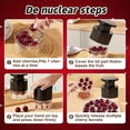 Cherry Pitter Multiple, Quick Release Multi Cherries Stoner Pitter 7-in ...