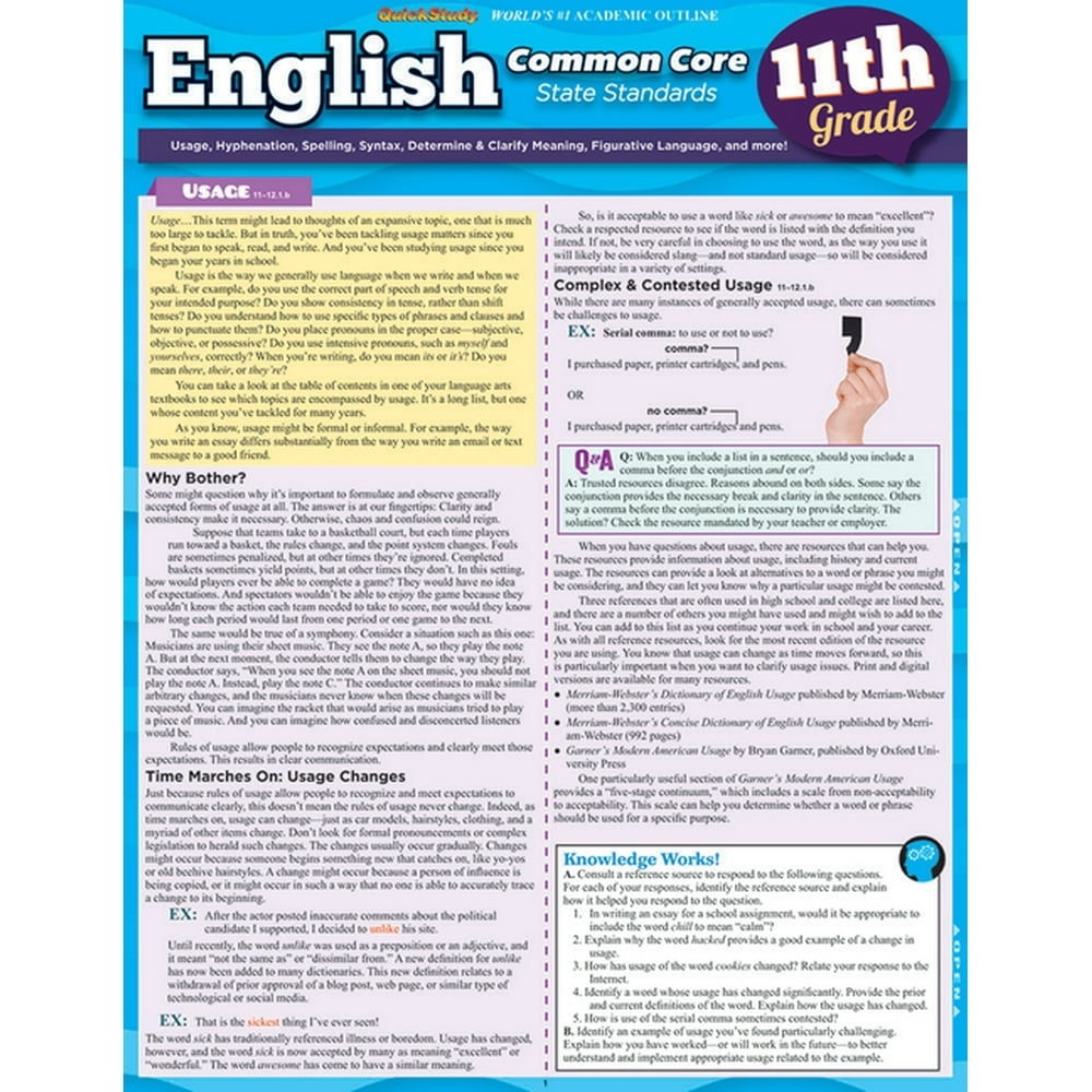 English Common Core 11th Grade (Book) - Walmart.com - Walmart.com
