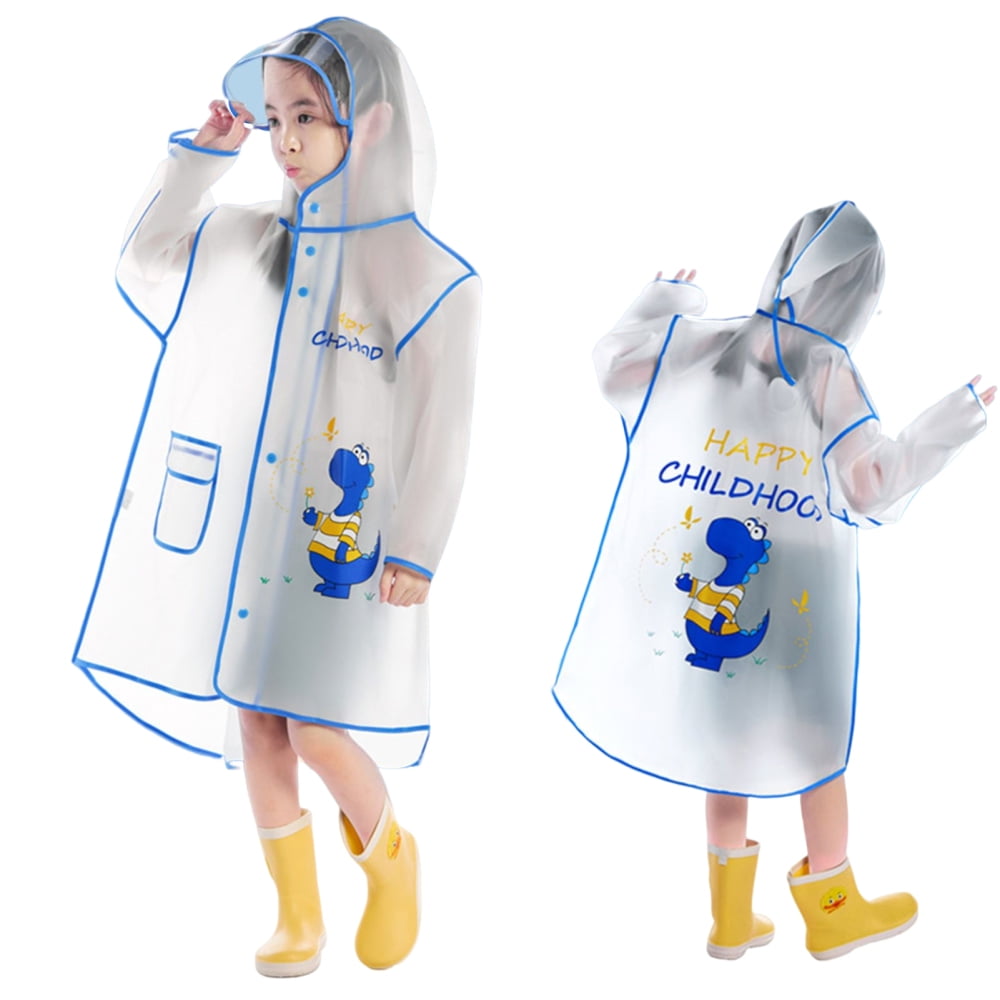 Transparent Raincoat For Kids