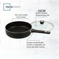 Mainstays 13 Piece Nonstick Aluminum Alloy, Pots and pans Cookware Set, Black - Walmart.com