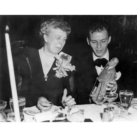 Eleanor Roosevelt And Frank Sinatra In Los Angeles. June 15 History (36 ...
