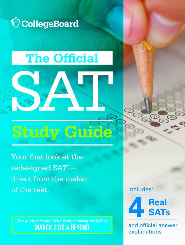 Official SAT Study Guide (2016 Edition) (Paperback) - Walmart.com ...