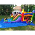 TentandTable Mega Inflatable Water Slide Bounce House Combo with Blower ...